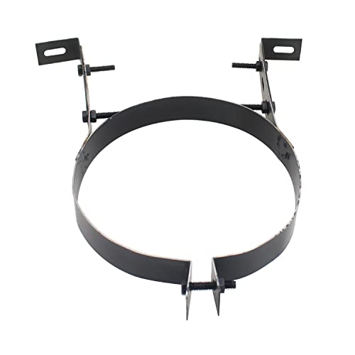 Chimney Wall Support Bracket Pellet Stove Pipe Strap Adjustable Wood ...