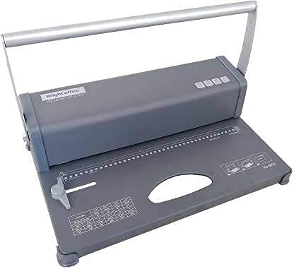 Zigma FS Size Spiral Coil Paper Binding Machine 40 Holes 15 Sheets max ...