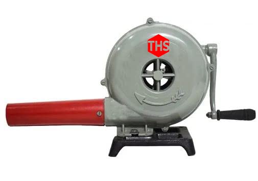 THS No 10 Durable Cast Aluminium Hand Crank Manual Mini Forge Blower 6 ...