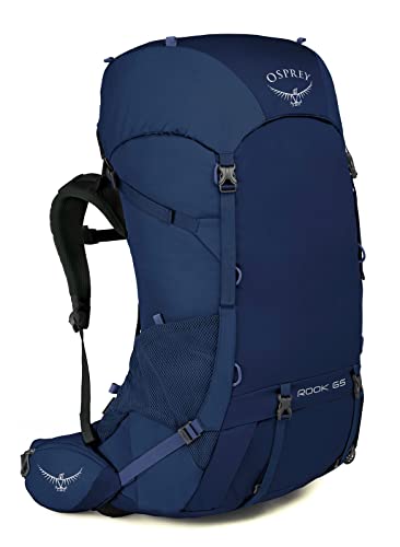 Osprey Rook 65L Men's Backpacking Backpack, Midnight Blue, One Size
