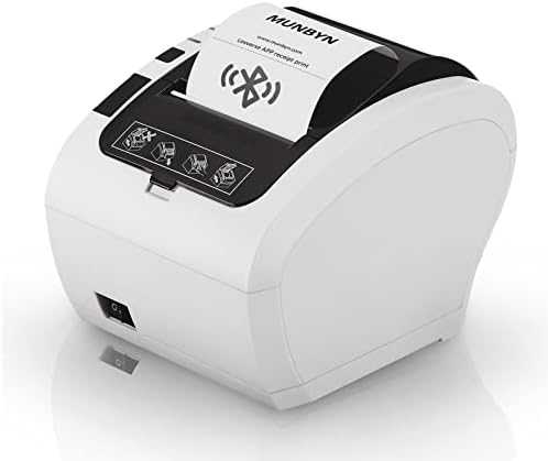 NETUM Wireless Bluetooth Receipt Thermal Printer, Portable Personal ...