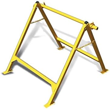 Yellow A Frame Cable Dispenser Stand : Amazon.co.uk: DIY & Tools