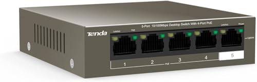 TP-Link 5-Port Gigabit Desktop PoE Switch with 4-Port PoE+, 65 W for ...