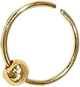 Amazon.com: Pressing Nose Pin Stud Non Piercing Nose Ring Without ...