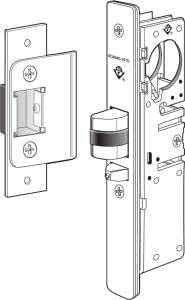 Adams Rite 4510 Standard Duty Deadlatch For Aluminum Stile Doors - Door ...