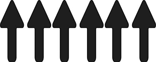 Amazon.com: StickerTalk Red Arrow Vinyl Stickers, 1 Sheet of 16 ...