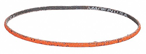 Norton Sanding Belt, 13" Length, 3/8" Width, Ceramic, 60 Grit, Medium ...