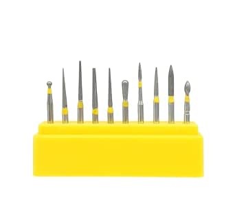 Gold Cura Dental Composite Polishing Bur Kit – Complete Set for ...