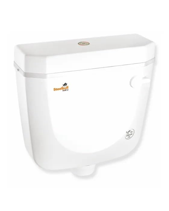 Steelbull Single Flush Cistern 10 Ltrs, Side Handle Flushing Cistern ...
