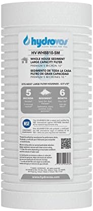 Amazon.com: Whirlpool 10" x 4.5" Whole House Water Filter WHKF-WHPLBB ...