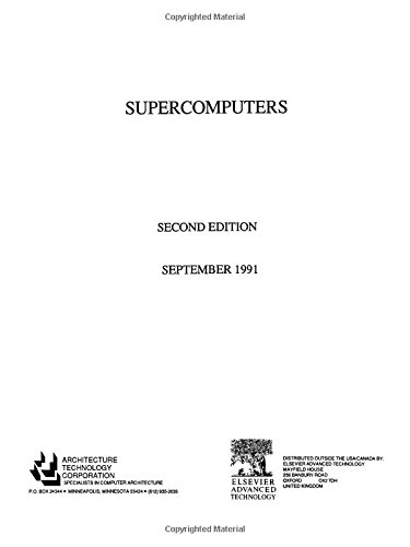 Supercomputers: unknown author: 9781856171243: Amazon.com: Books