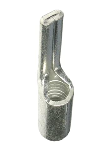 HINDUSTAN 10 sq. mm Crimping Pin Type Copper Lugs (Silver, 10 Sq.Mm ...