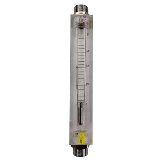 JTM Rotameter Acrylic Body 40 LPM Connection Size 1" BSP for Water ...