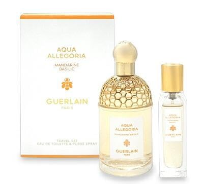 Amazon.com : Guerlain Aqua Allegoria Mandarine Basilic Travel Set for ...