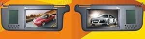 Amazon.com: 2) New TVIEW T71SVGR 7" GRAY Sun Visor Car Monitors + Speakers : Electronics