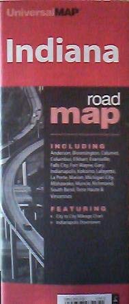 Buy Indiana State Map (Large Scale State Maps S.) Book Online at Low ...