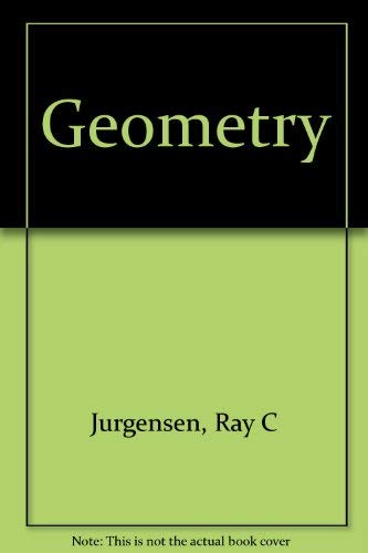 Geometry: Jurgensen, Ray C: 9780395275184: Amazon.com: Books