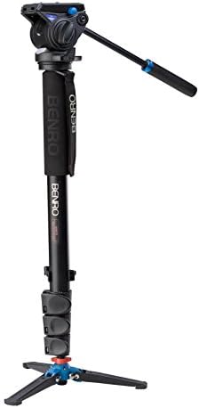 Manfrotto MVMXPROBASE, Xpro Full Fluid Base Monopod, Fluidtech Base ...