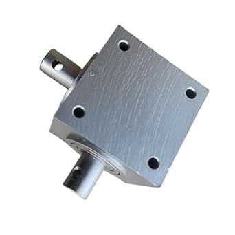 Miter Transmission 1pcs 90 Degree Small Right Angle Steering Gearbox 1 ...
