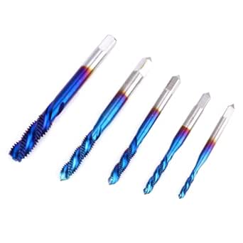 Amazon.co.jp: Steel Screw Tap, Tapping Drill Bit High Hardness High ...