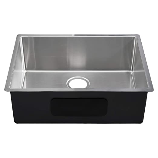 Ocean Tiles Kitchen Sink, Silver, Steel Finish : Amazon.in: Home ...