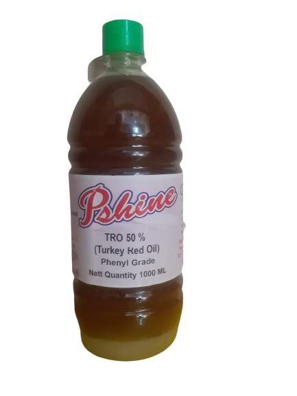 Turkey Red Oil (TRO 50%) 1000 ml Pack of 1 : Amazon.in: Beauty