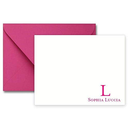 Amazon.com: Personalized Initial and Name Stationery Set - Custom ...