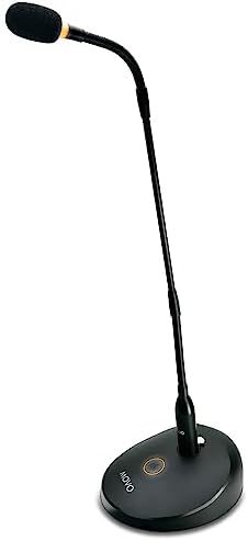 Amazon.com: Movo GM-9 Professional 18-inch Gooseneck XLR Podium ...
