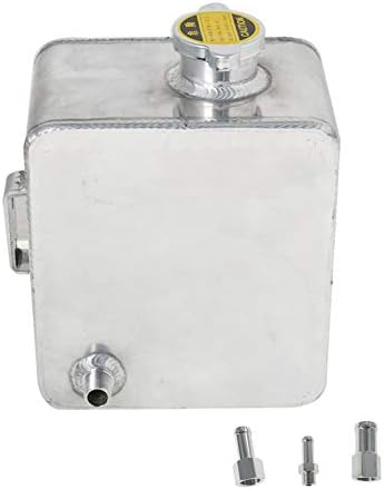 Amazon.com: 2.5L Universal Aluminum Coolant Radiator Overflow Expansion ...