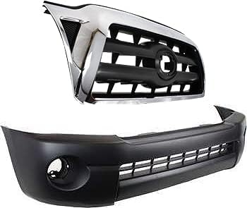 Amazon.com: Garage-Pro Front Bumper Cover, 2-Piece Kit For Toyota ...
