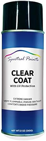 Amazon.com: Spectral Paints Clear Coat with UV Protection 12 oz ...