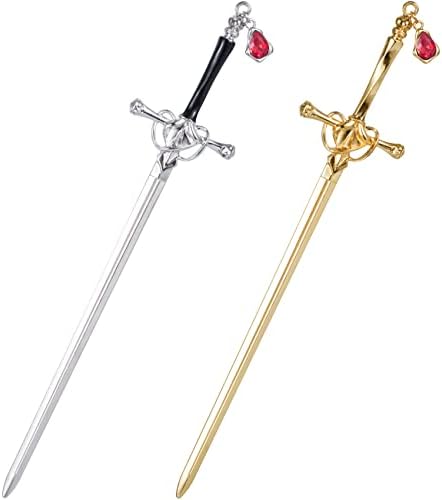 Amazon.com : Sword Sword Hair Pin Sword Stick Pagan Amulet Spirit Hair ...