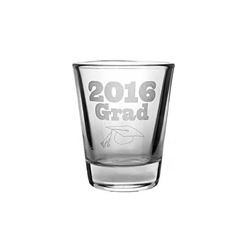 Amazon.com: 2oz 2016 Grad Shot Glass : Home & Kitchen