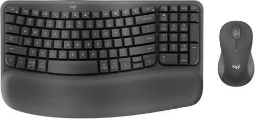 Amazon.com: Logitech Wave Keys & Lift Vertical Mouse - Ergonomic Bundle ...