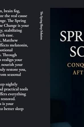 The Spring Sleep Solution: Conquering Fatigue After Time Change ...