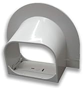 Amazon.com: DuctlessAire White Paintable Mini Split Line Set Cover Kit ...