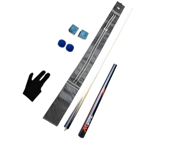 Buy KBA Combo of Pool and Snooker Cue Stick 9mm Tip Size with Cue Cover ...
