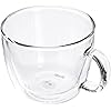 Bodum Bistro Double-Wall Insulated Glass Cafe Latte Mug, Set of 2 ...