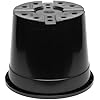 EarlyGrow 2-Pack 40 Litre Round Plastic Plant Pots Nursery Herb Flower ...
