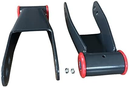 Amazon.com: 2" Rear Drop Lowering Shackles Kit: Replacment for Chevy ...