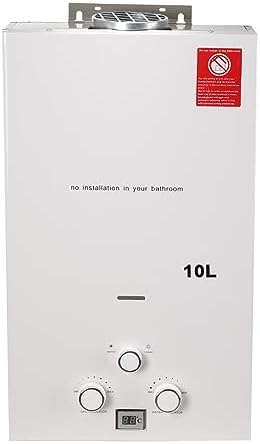 EODSAD 10L Hot Water Heater LPG Propane Gas Tankless Instant Water ...
