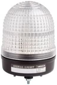 Amazon.com: MS86L-BFF-C, Beacon luz fija y flash, lente transparente de ...