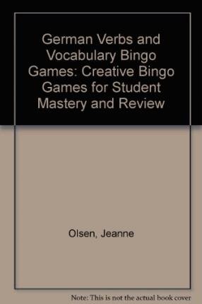 German Verbs and Vocabulary Bingo Games BM: Olsen, J.: 9780844225173 ...