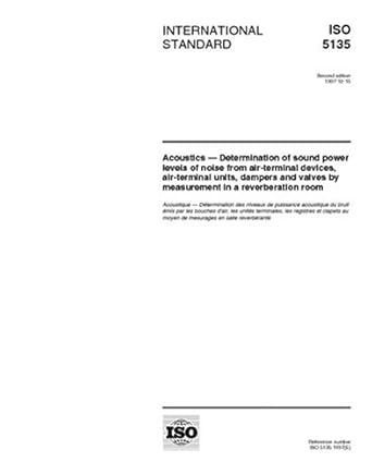 ISO 5135:1997, Acoustics - Determination of sound power levels of noise ...