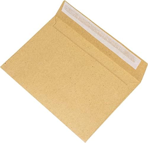 [Box of 500] C6 Envelopes Strong Manilla Plain 80gsm Self Seal A6 ...