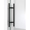 DreamLine Enigma-X 32 1/2 in. D x 48 3/8 in. W x 76 in. H Clear Sliding Shower Enclosure in ...