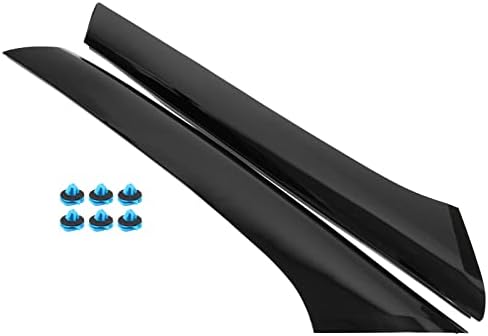 Amazon.com: Front A-Pillar Molding Windshield Outer Trim w/Side Tape ...