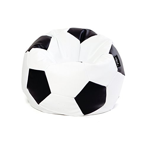 Puffs Pelota de fútbol y baloncesto, Puffs con forma de Balón Deportivos