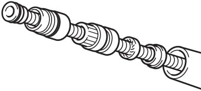 Amazon.co.jp: [HC187BG-G5EB] KVK 水栓金具 旧MYM品 FB273GK5等用シャワーホース組 ケーブイケー : DIY・工具・ガーデン