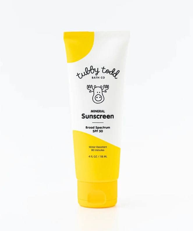 Amazon.com: TUBBY TODD BATH CO. Mineral Sunscreen SPF 50 : Beauty ...